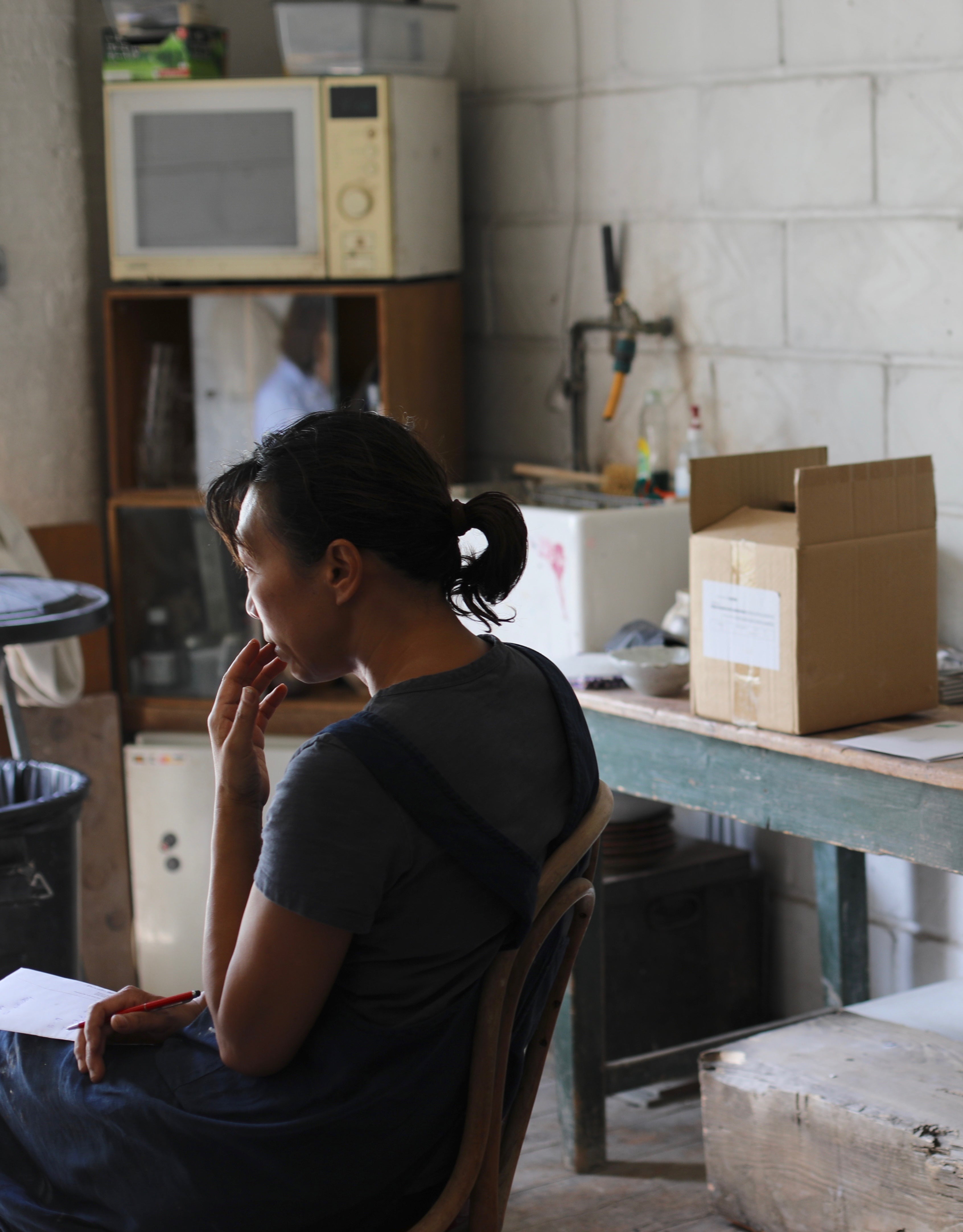 Studio Visit: Akiko Hirai at The Chocolate Factory N16 – Maud and Mabel